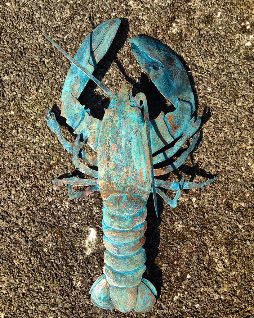 Rose Lobster oxodised | Generic Greeting Collective